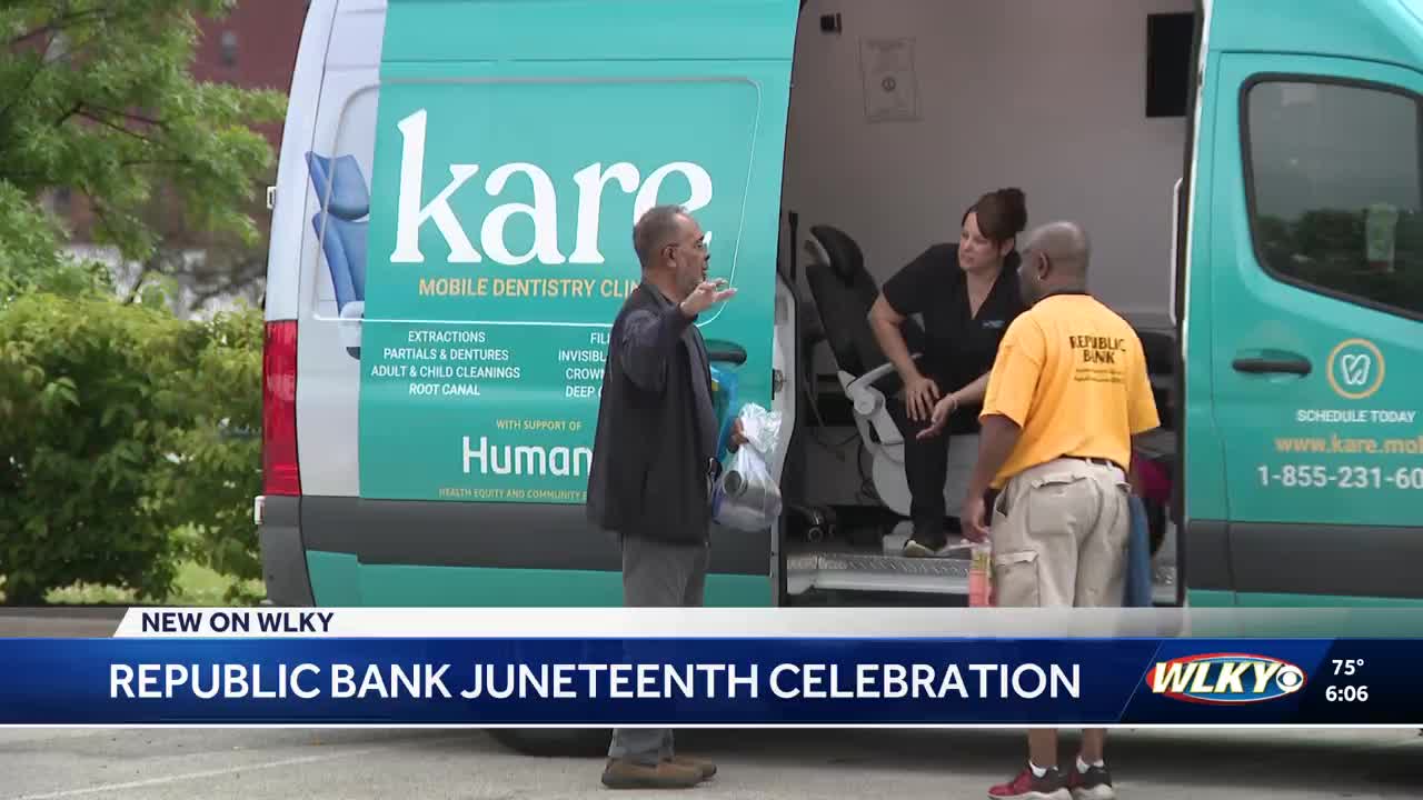 Republic Bank hosts Juneteenth celebration in Louisville's California ...