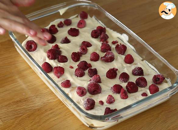 Snabb och enkel hallontiramisu