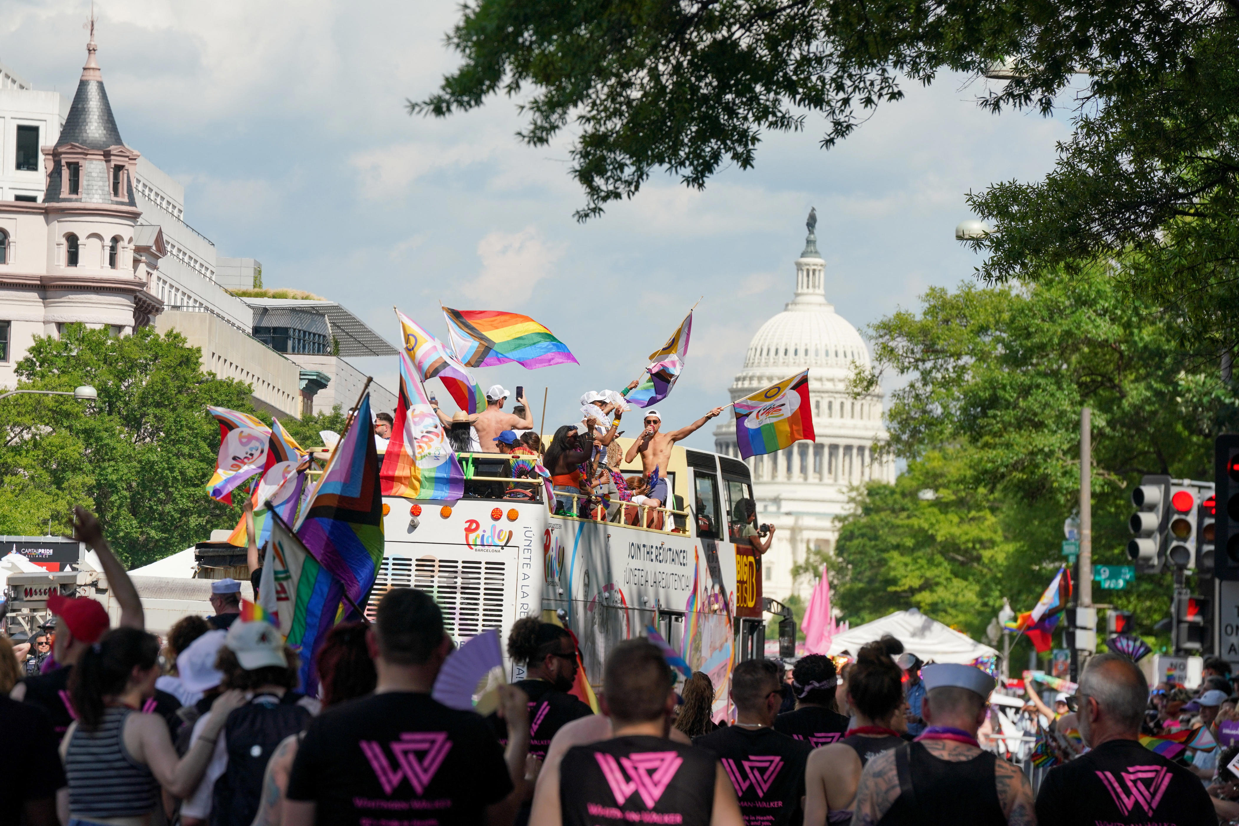 See LGBTQ+ pride at 2025 WorldPride parade in DC