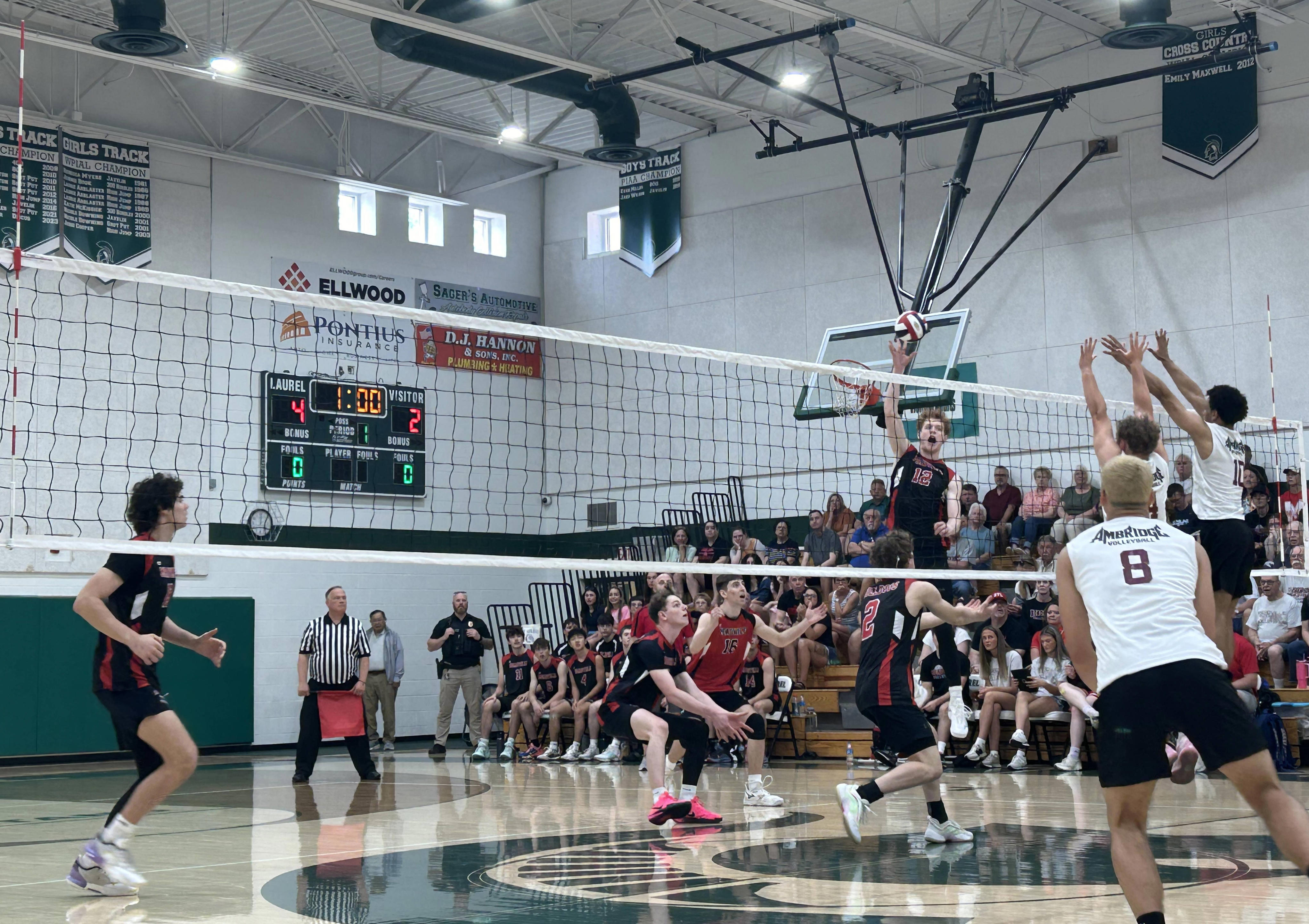 Luc Soerensen returns to Meadville's boys volleyball team in time for ...