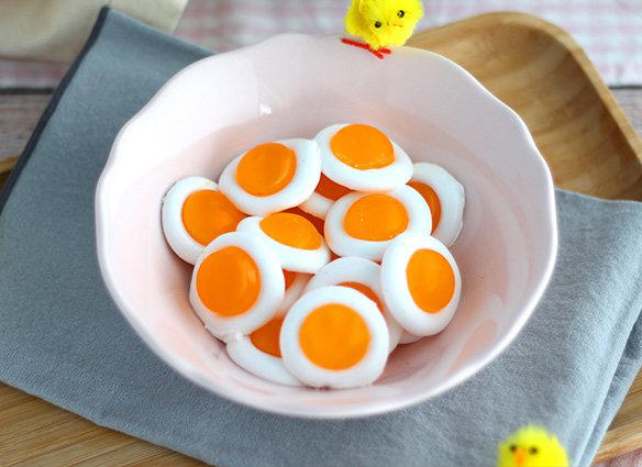 Easy fried egg gummies (simple and well explained)