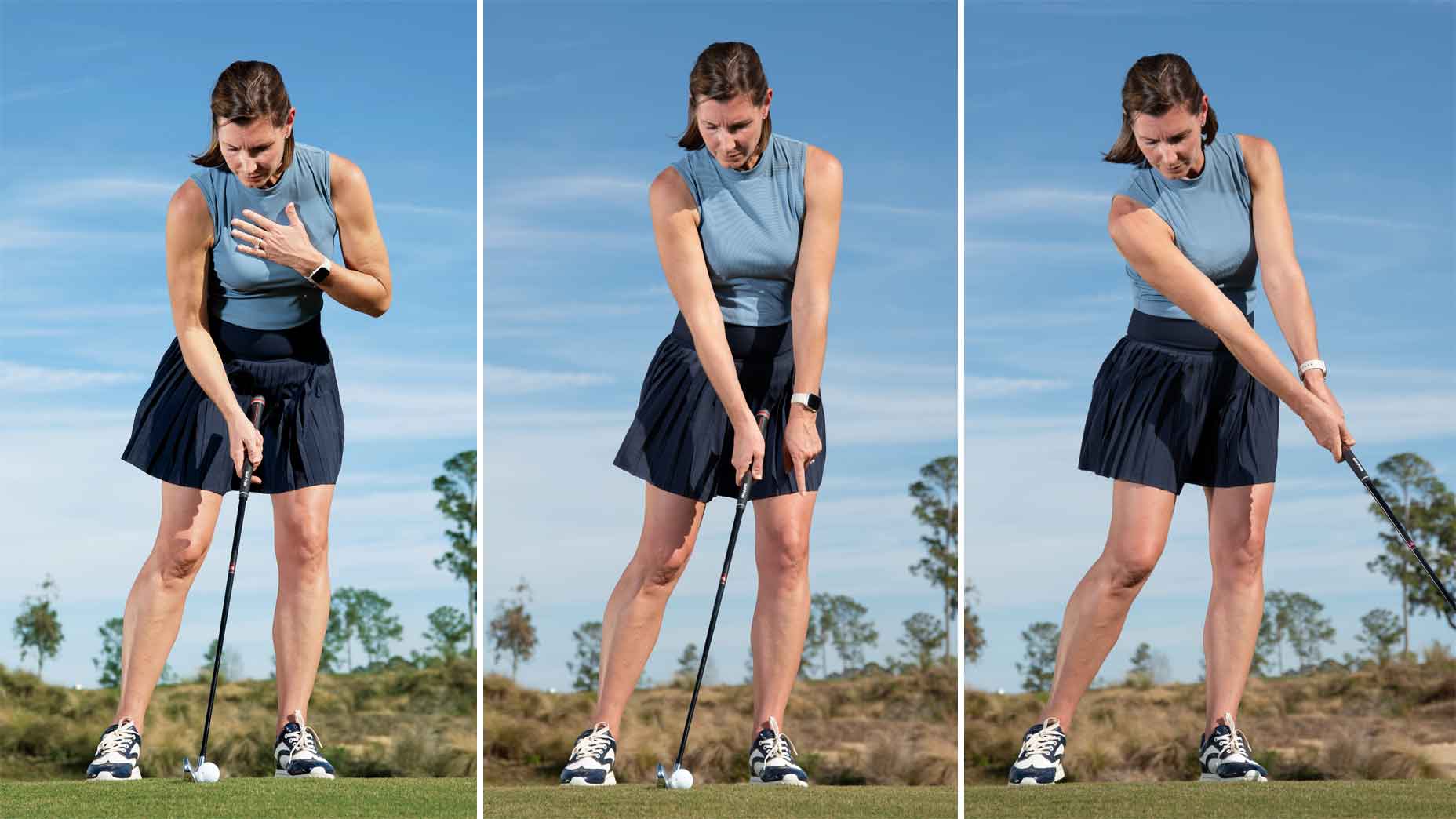 Remember the 3 ‘Ls' for more crisp contact with your irons