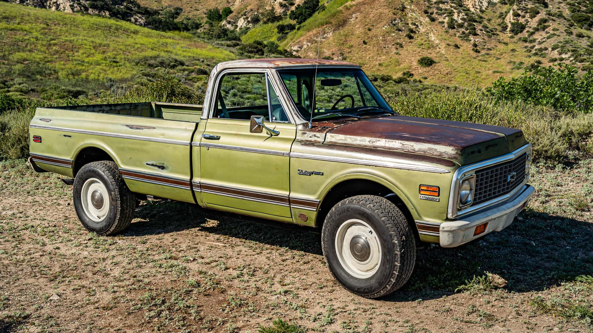 This Rusty Old Truck Is Actually a New Silverado Underneath