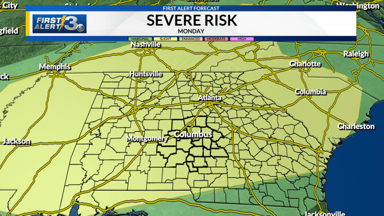 WEATHER AWARE: Another round of strong storms for Monday