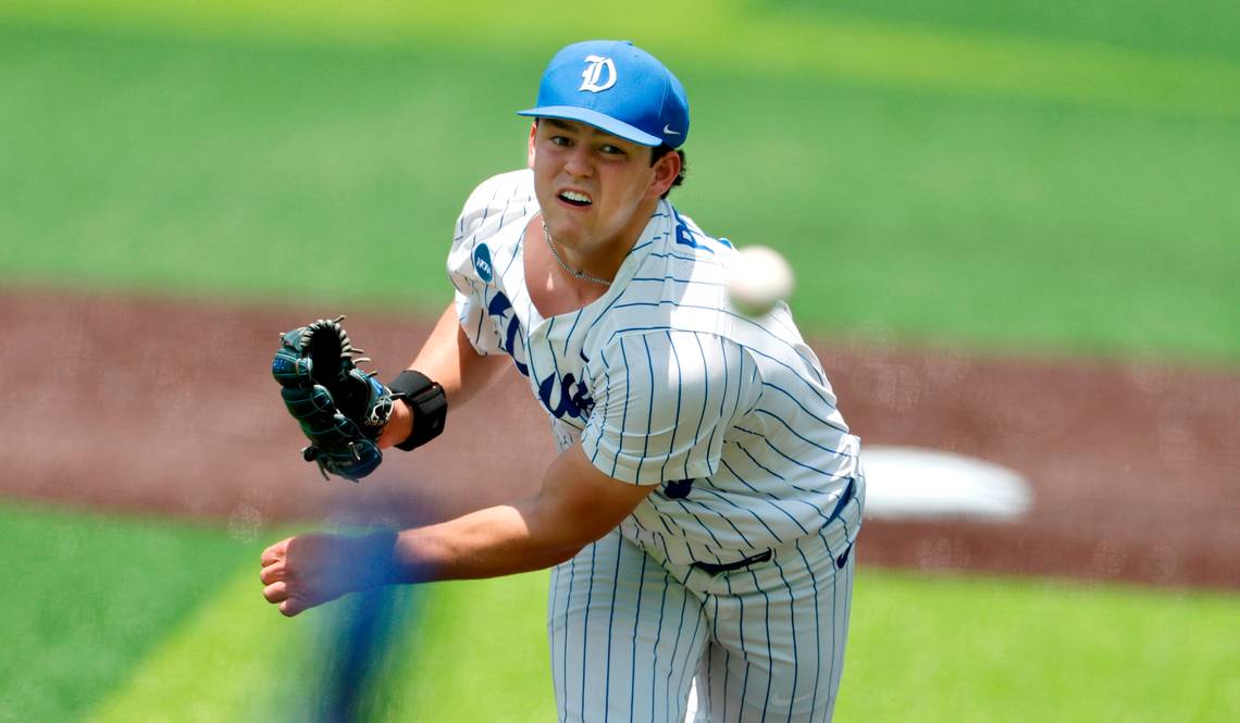 Kyle Johnson powers Duke baseball past Murray State in super regional ...