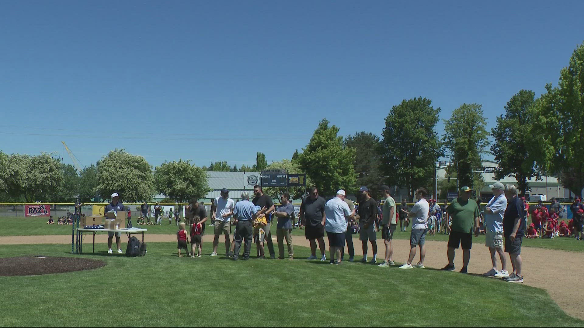Closing ceremonies mark 25th anniversary of Hazel Dell Little League