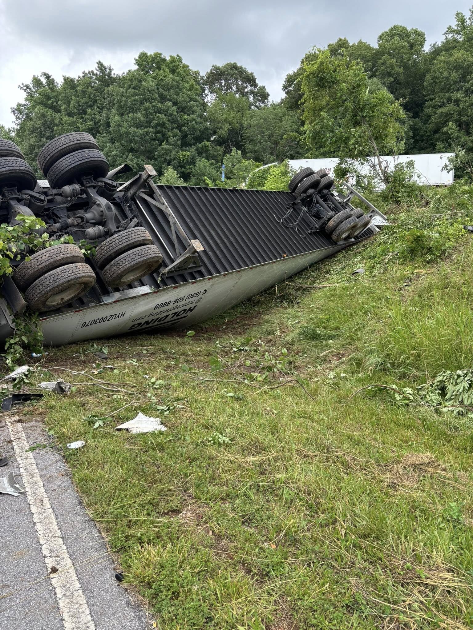 One flown to hospital, another extricated in crash involving tractor ...