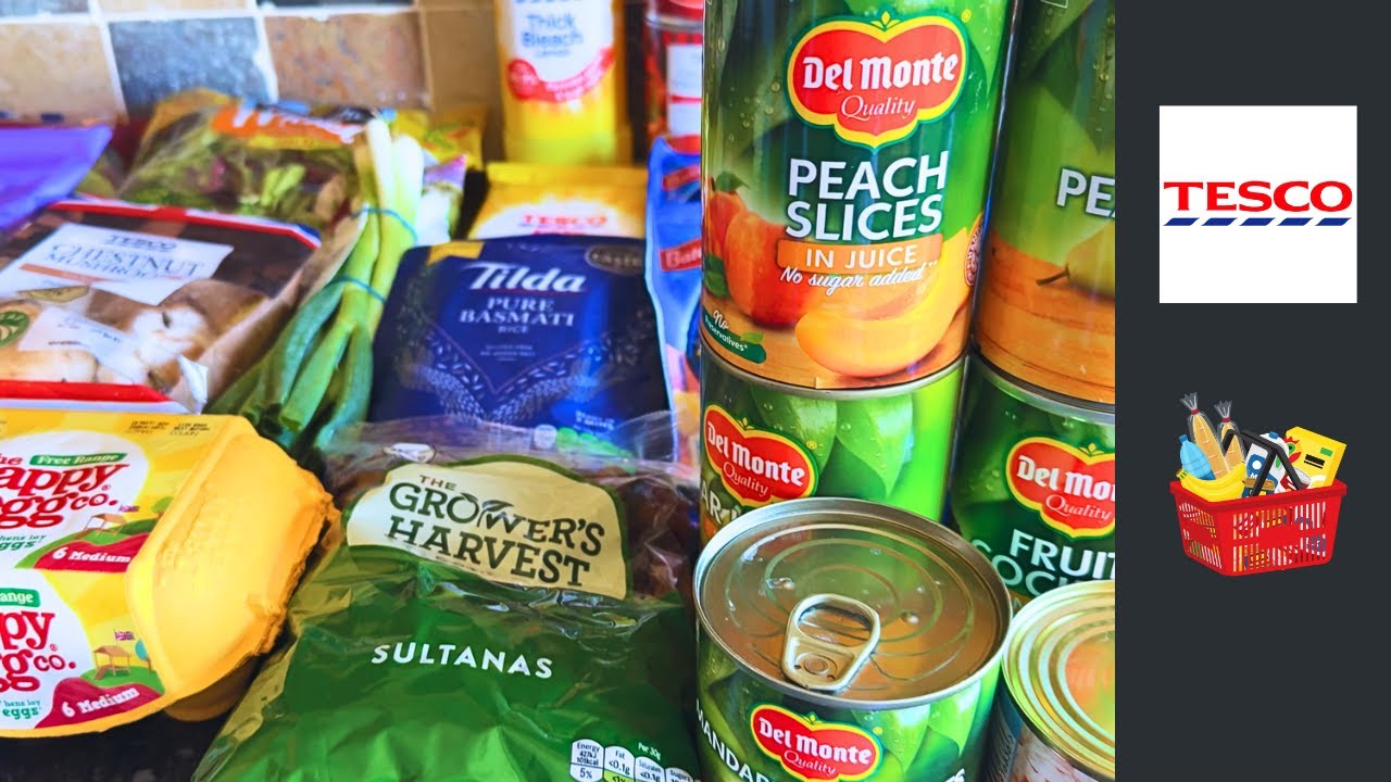Tesco Scotland Grocery Haul | UK Family Food Shop | 17th May Haul