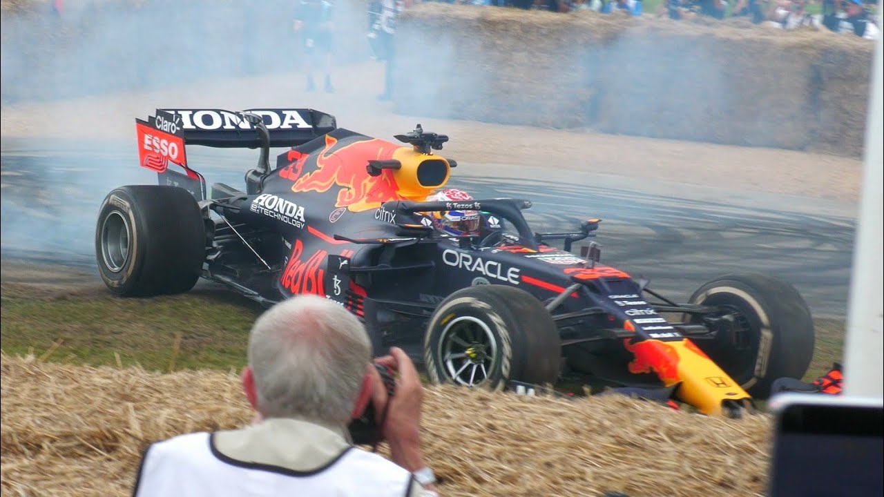 Max Verstappen Tries to Do a Donut – F1 Champion’s Spinning Attempt!