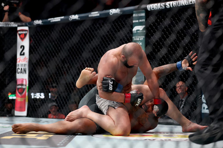 UFC 316 video: Azamat Murzakanov pummels Brendson Ribeiro for quick TKO win