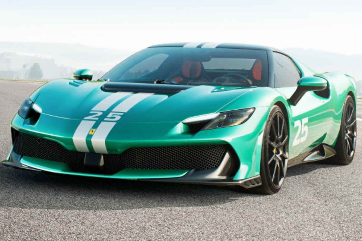 Ferrari’s New Supercar Is a Road-Legal Race Machine with 880 Horsepower