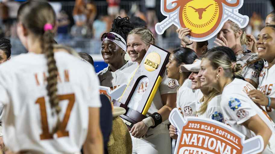 Texas Longhorns Second Program to Win Titles in Softball, Basketball ...