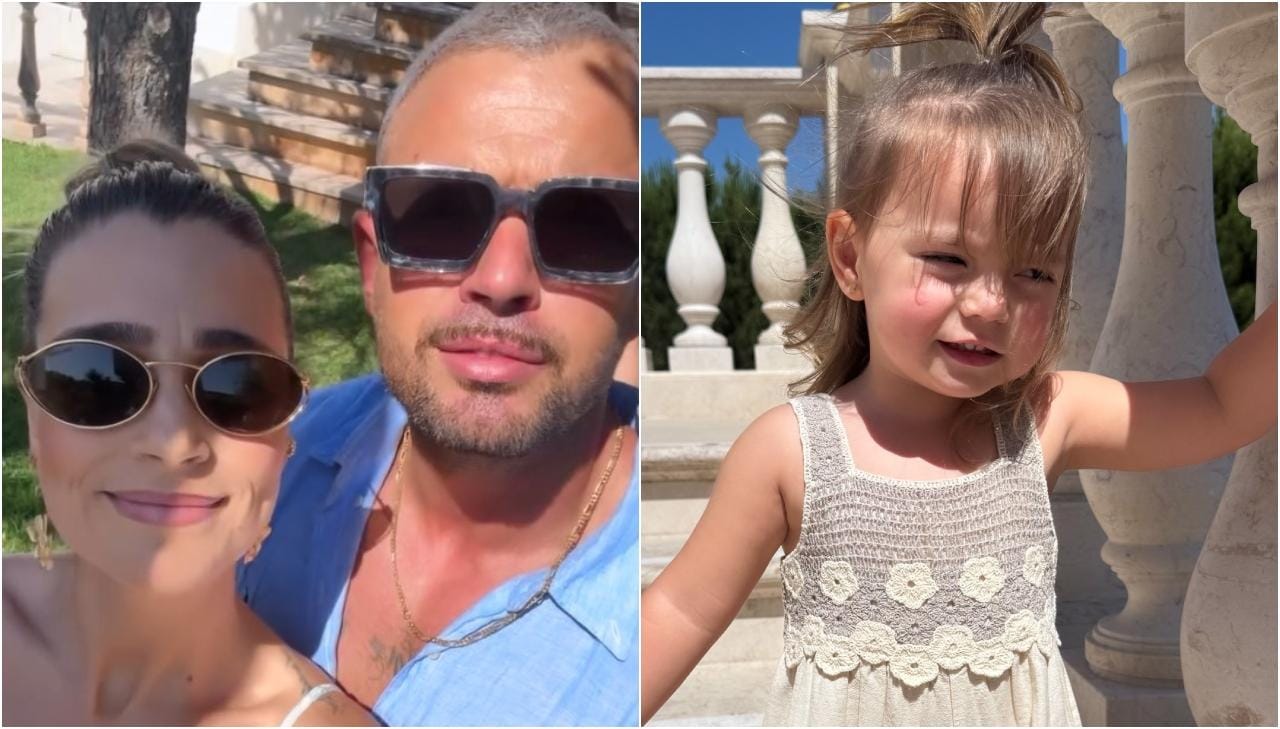 Foi dia de batizado para Maria Emília, filha de Marco Costa e Carolina ...