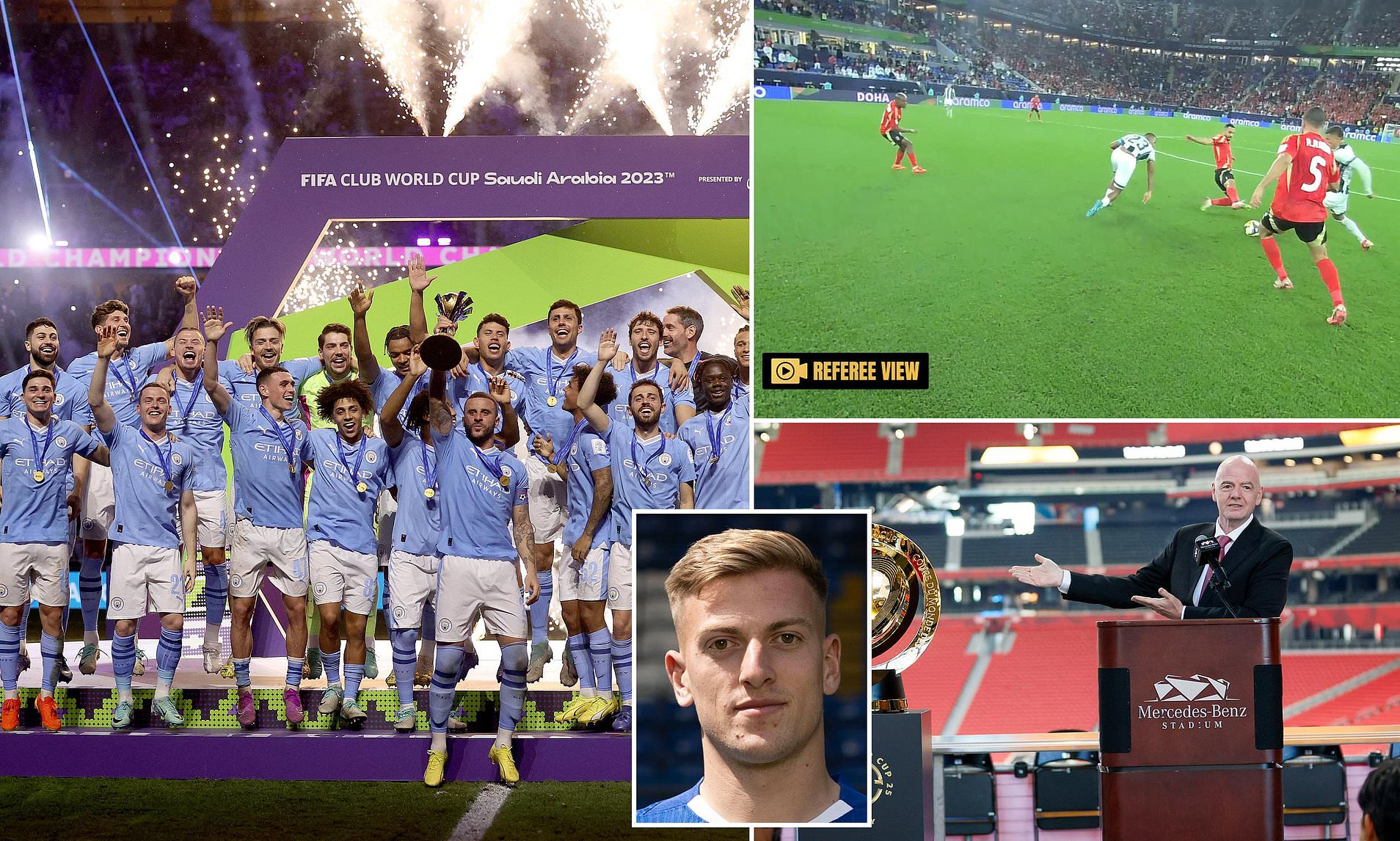 Club World Cup will feature FIVE new 'trailblazing' rules as Chelsea ...