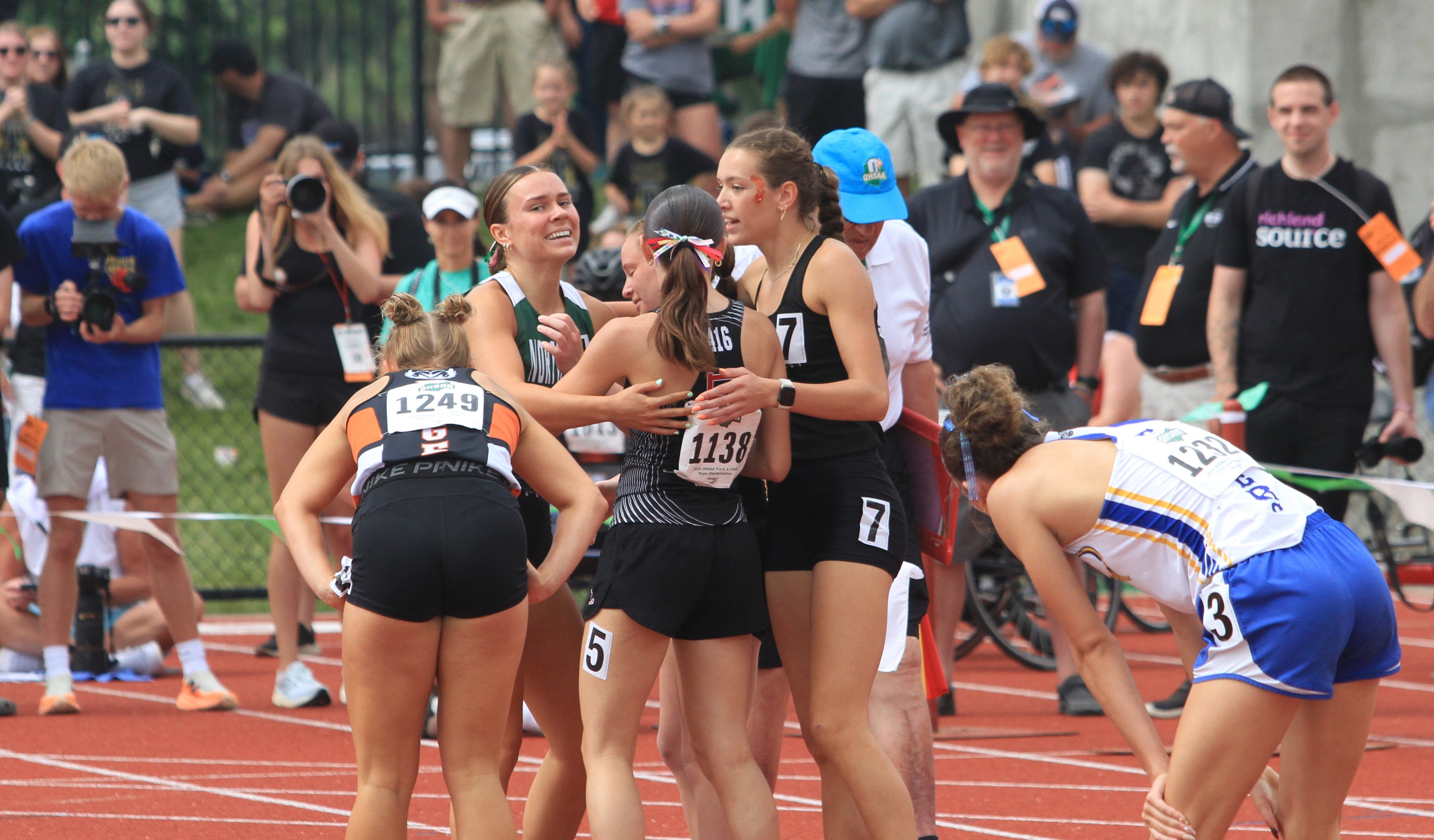 Northridge's Evans breaks state record, sweeps Division III hurdles