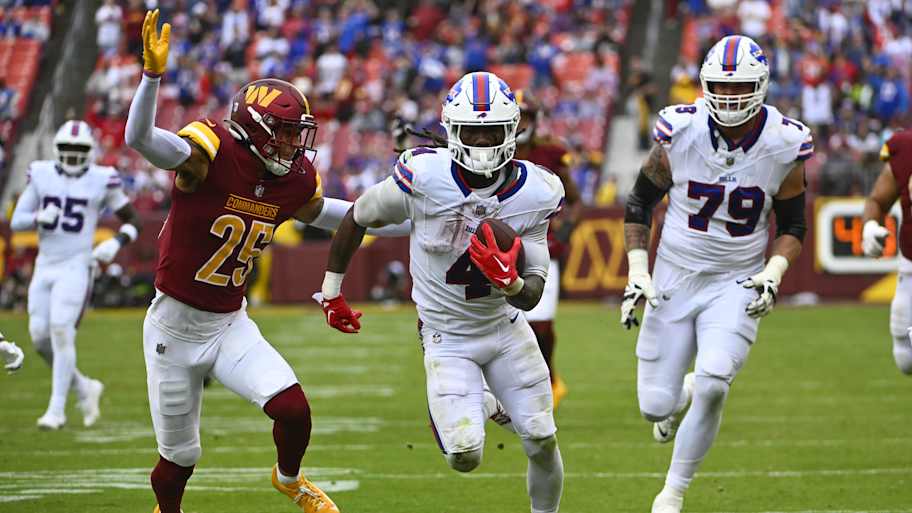 Bills-Commanders trade proposal jettisons James Cook in deal involving ...