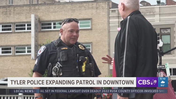 Tyler's downtown transformation leads to dedicated police beat officers