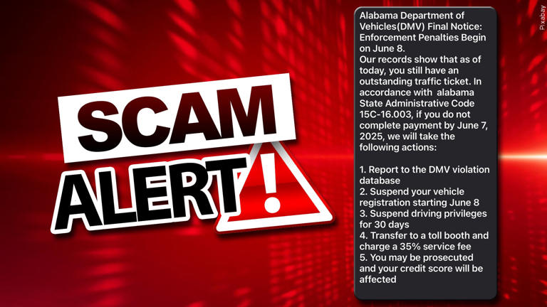 ALEA warns Alabama residents of nationwide phishing scam