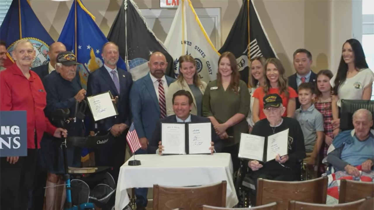 Governor DeSantis signs bills expanding protections and services for ...