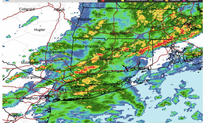 Scattered Storms Moving Across Region: Here's Latest
