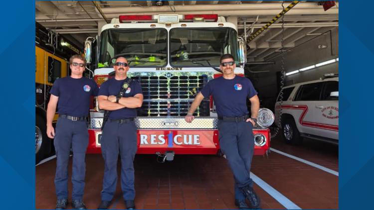 Winston-Salem Fire Department supports Hickory after firefighter's death