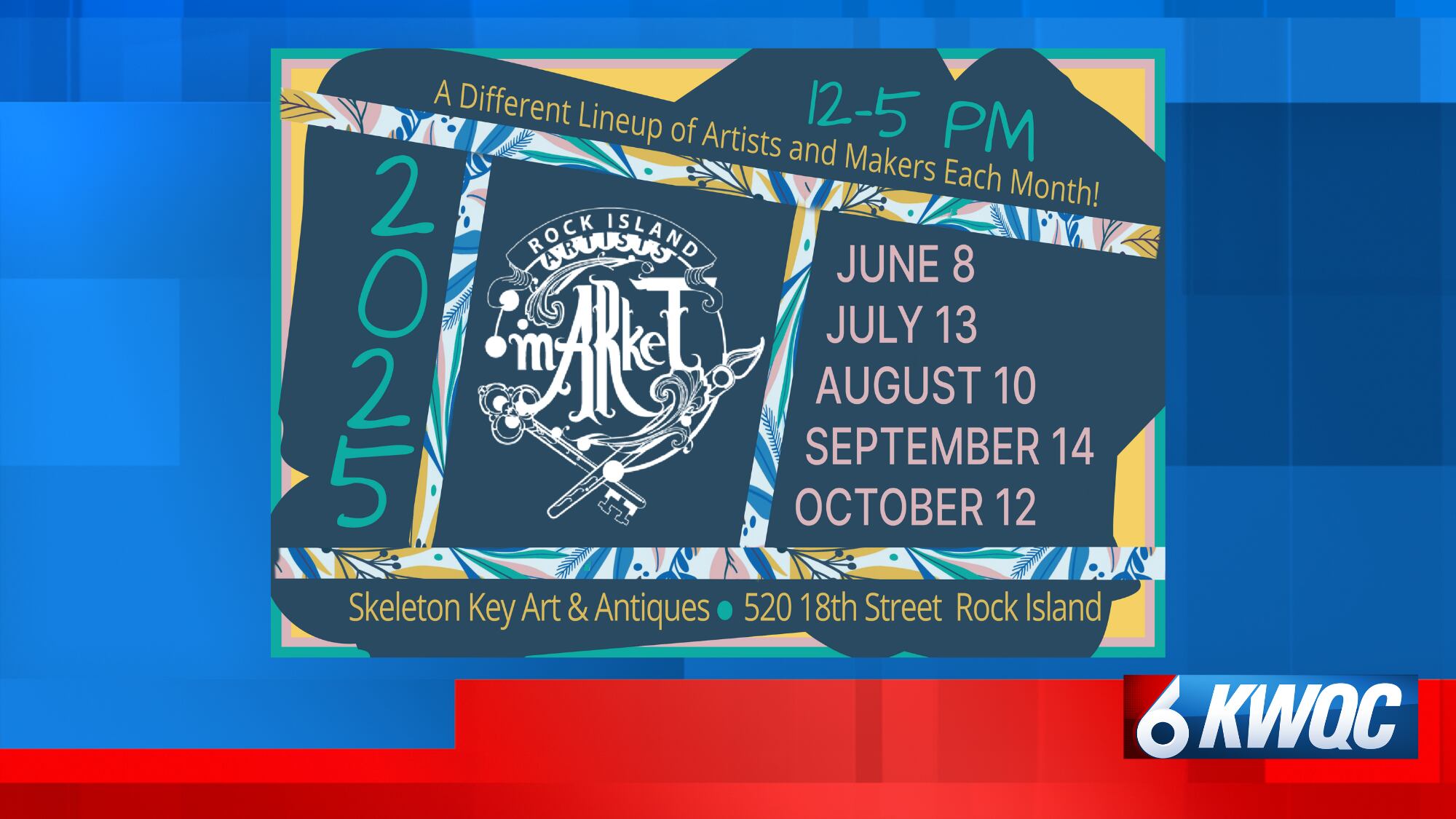 Rock Island Artists’ Market to start season