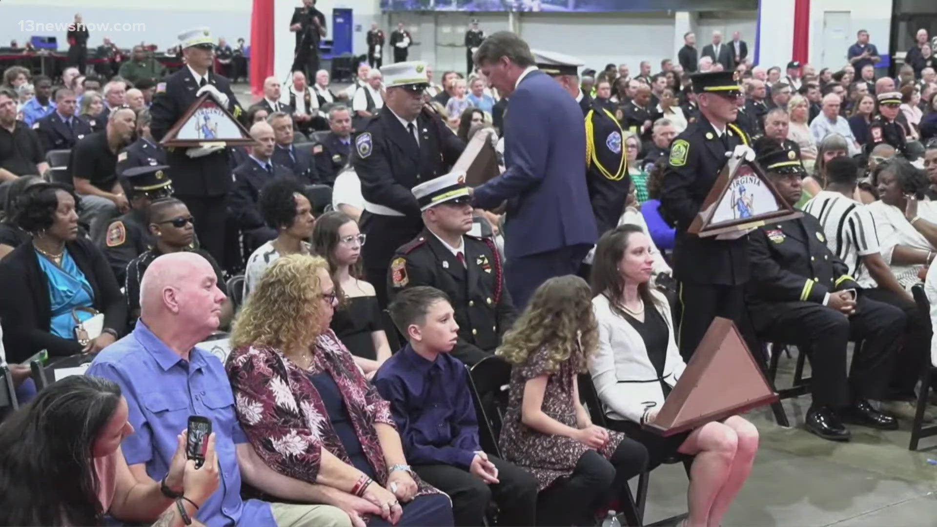 State leaders pay tribute to fallen firefighters, including Virginia ...