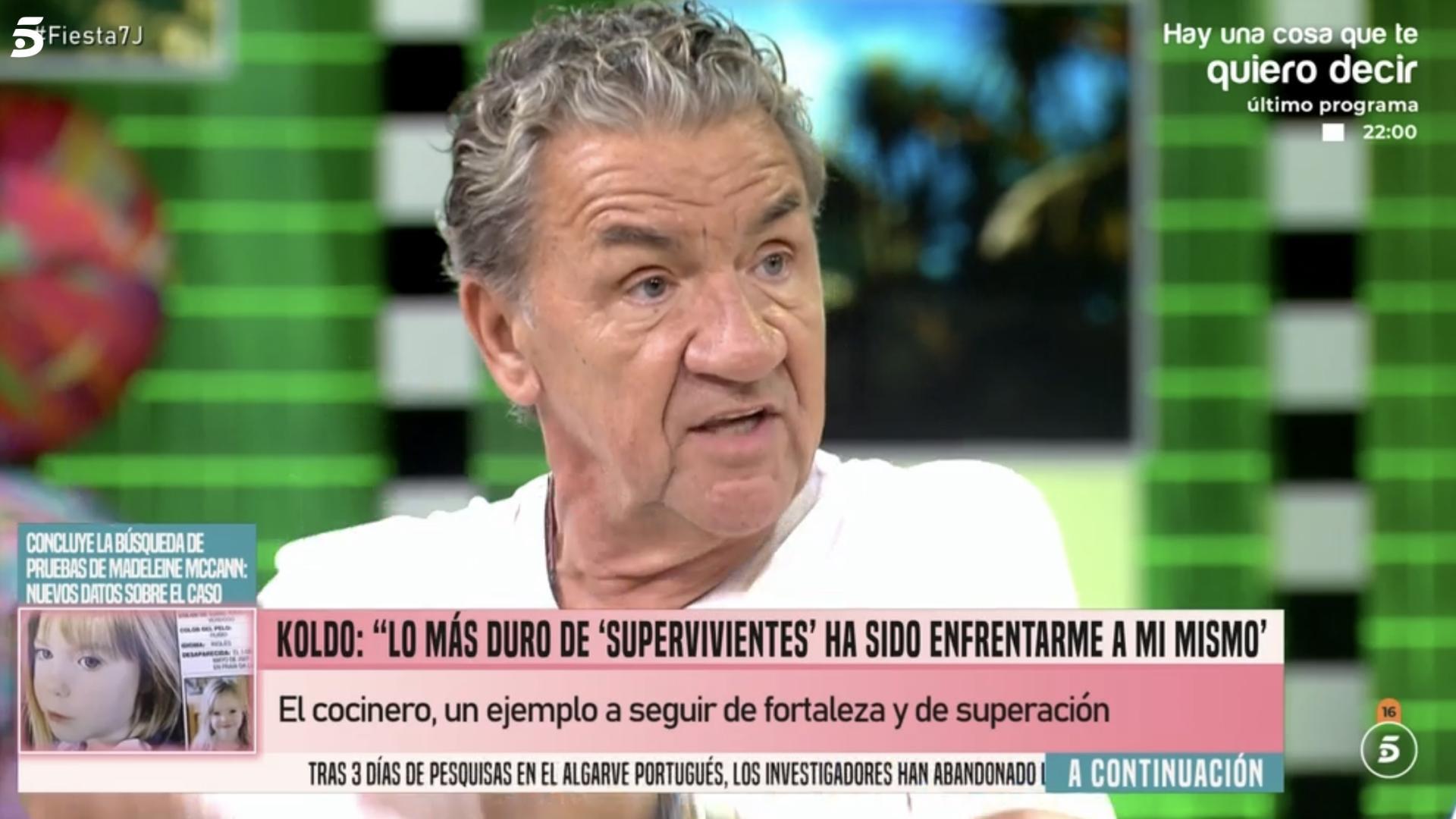 Koldo Royo actualiza su estado de salud tras su paso por Supervivientes ...