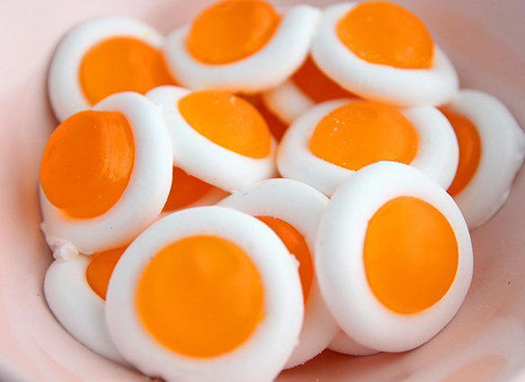 Easy fried egg gummies (simple and well explained)