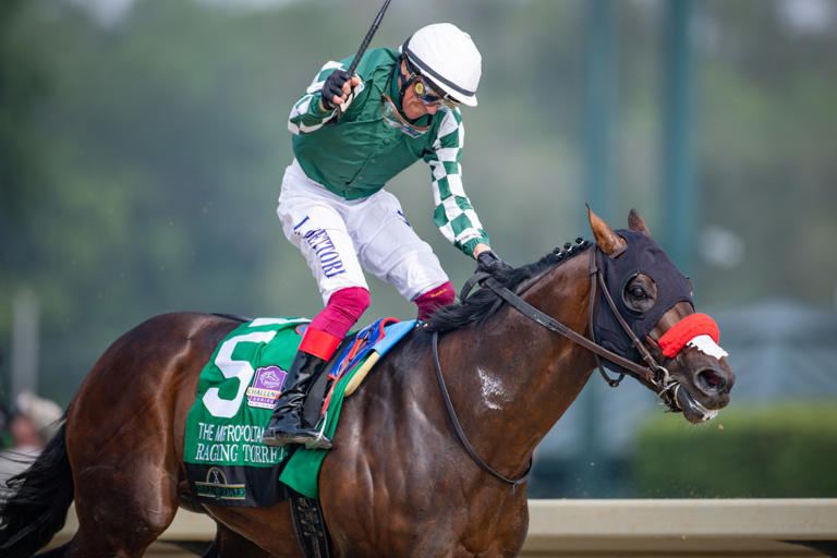 With Frankie Dettori Stepping On The Gas Early, Raging Torrent Upsets ...