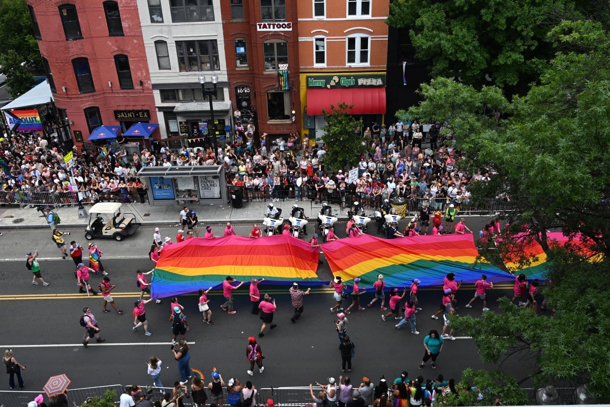 WorldPride March in Washington thumbs nose at Trump