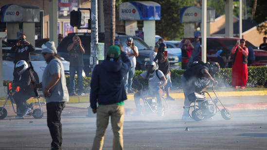 Los Angeles riots: Shocking videos show anti-ICE protests wreaking ...