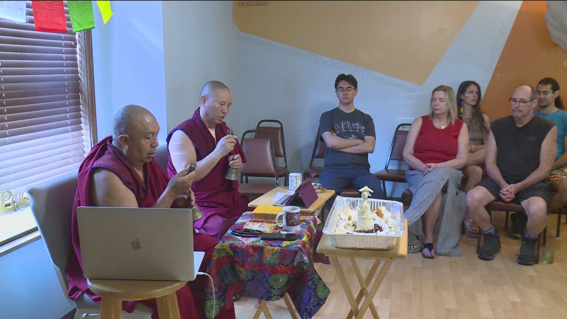 Monks perform healing ceremony held by Tibetan Cultural Institute in ...