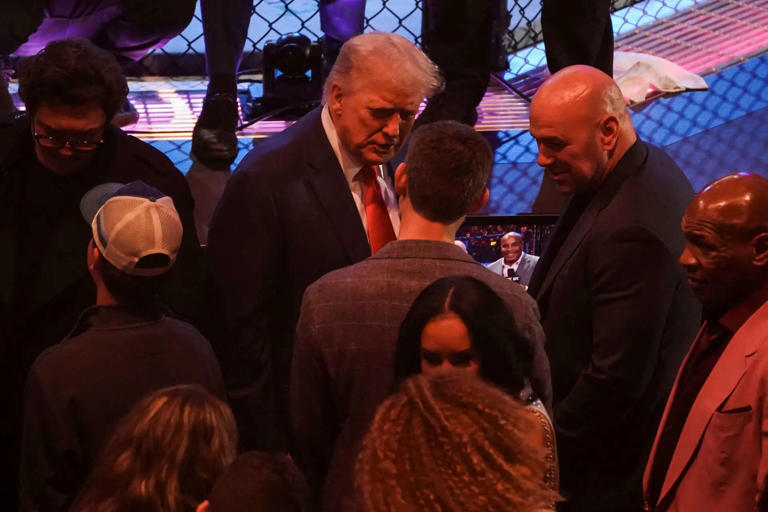 “MAN. MYTH. LEGEND.”: Donald Trump’s UFC walkout in Newark goes viral ... “MAN. MYTH. LEGEND.”: Donald Trump’s UFC walkout in Newark goes viral ...