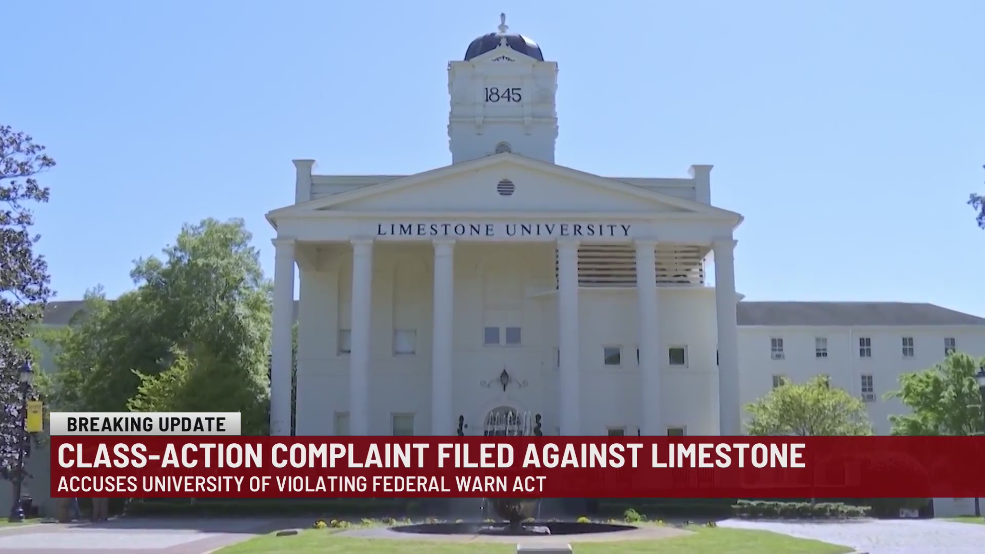 Former employee files class-action complaint against Limestone