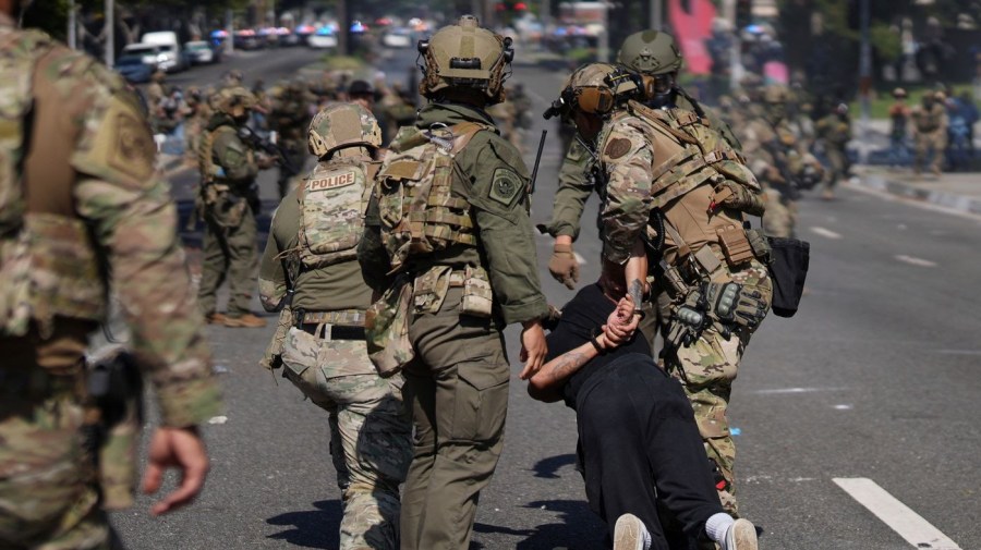 National Guard troops arrive in Los Angeles after Trump orders to ...