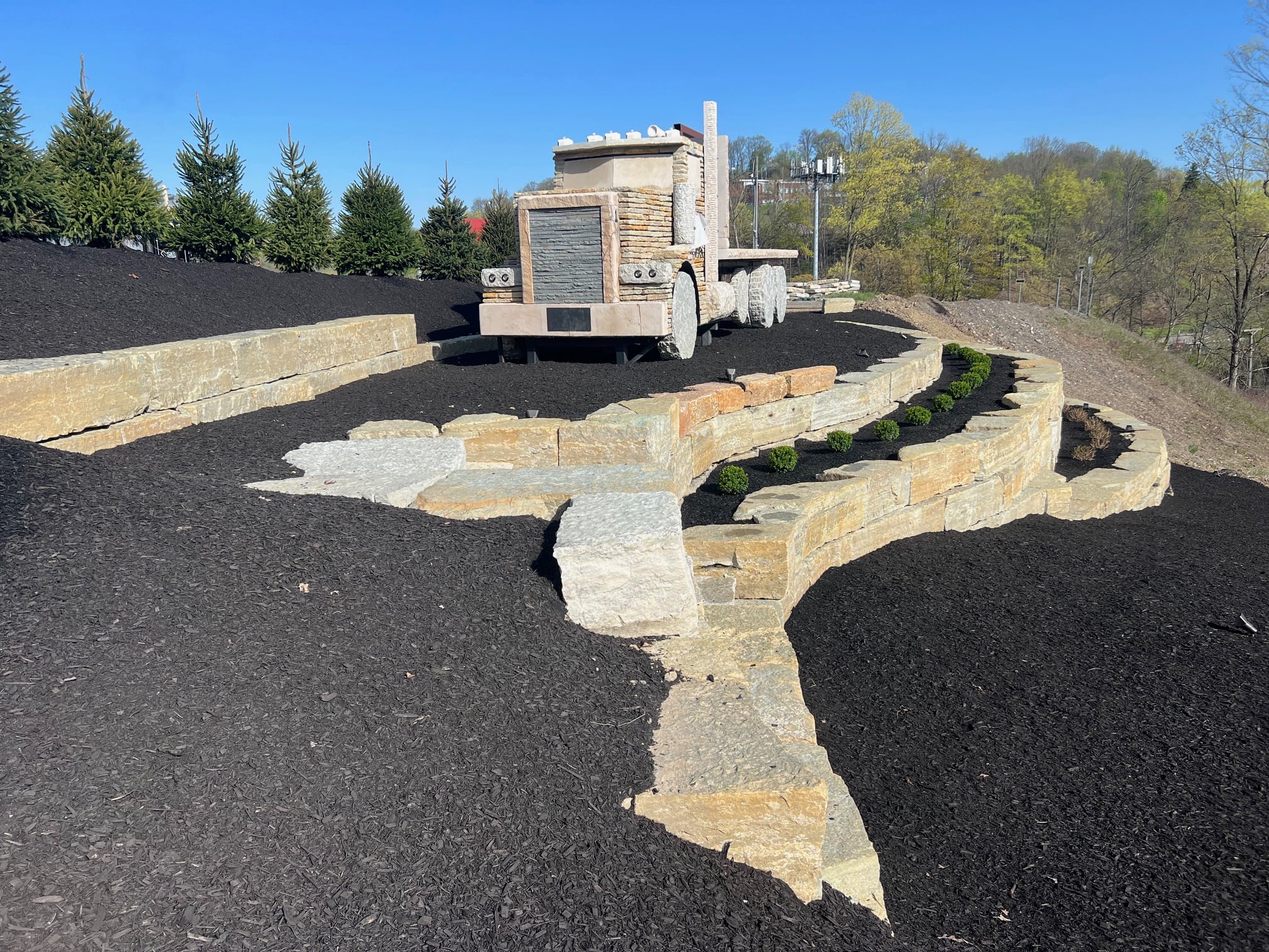Unique memorial honoring long-time Ross Township business owner built ...