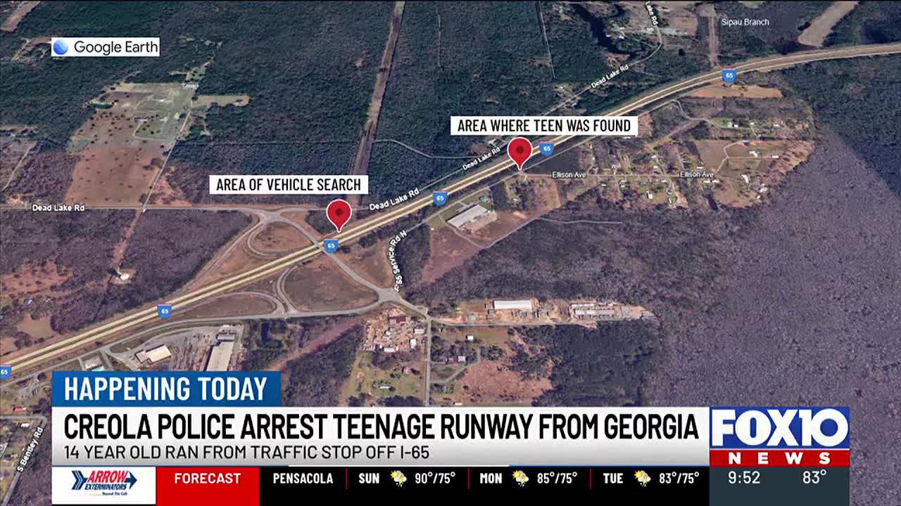 Creola Police arrest 14-year-old for attempt to elude