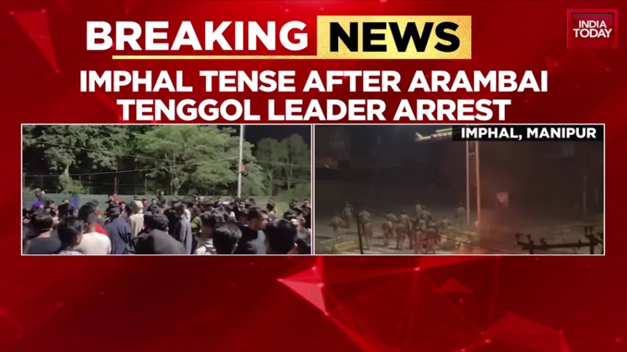 Manipur tense after Meitei leader's arrest: Violence erupts, curfew ...