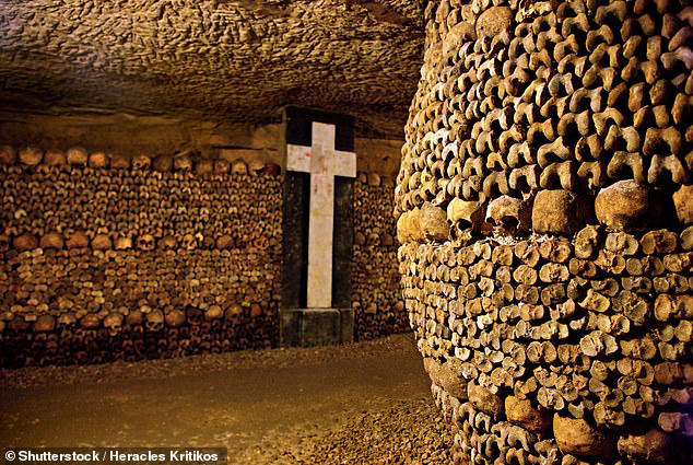 The six million skeletons hidden in over 150 miles of tunnels under ...
