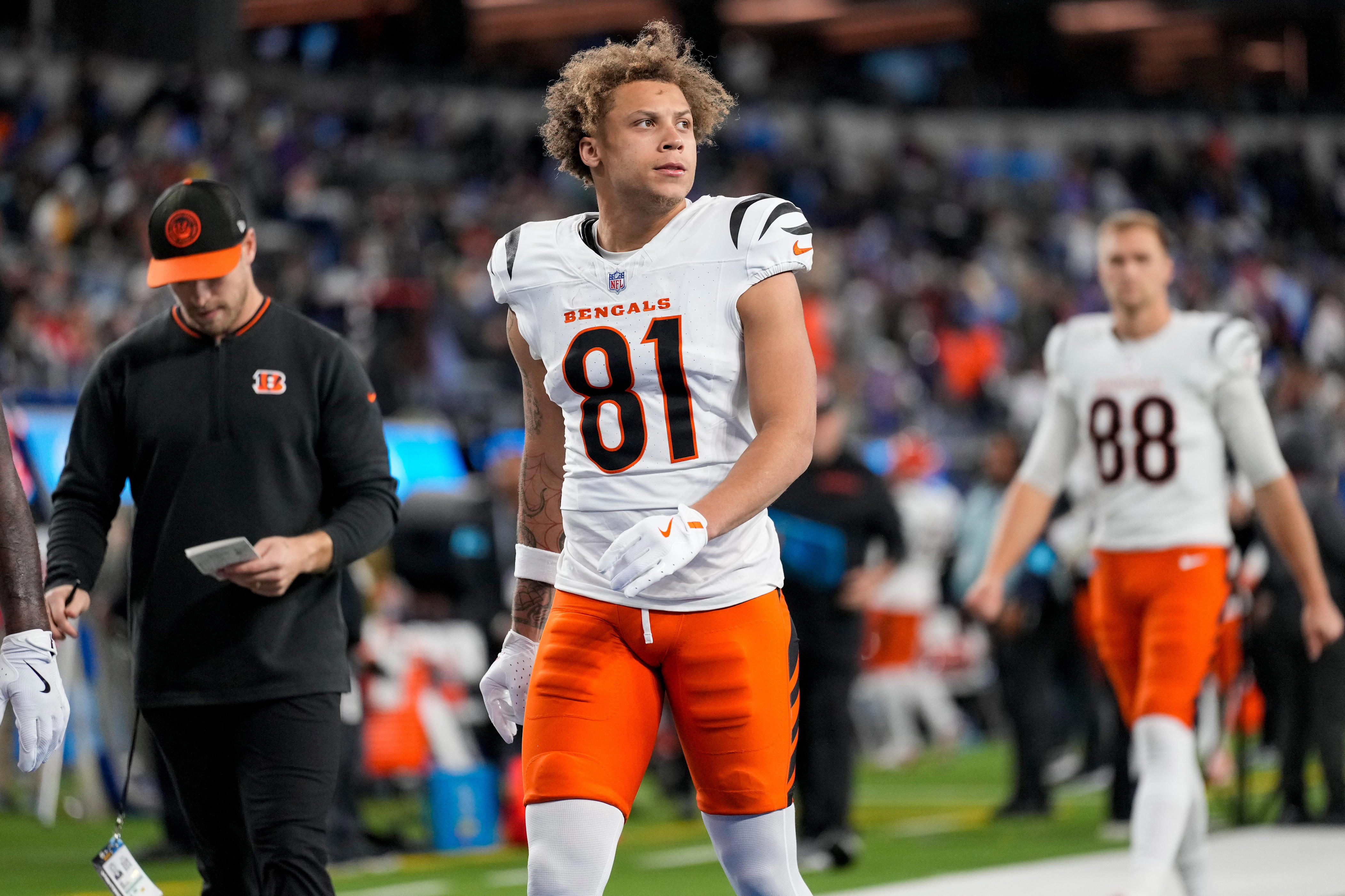 Bengals' Jermaine Burton earned more impressive praise from teammates