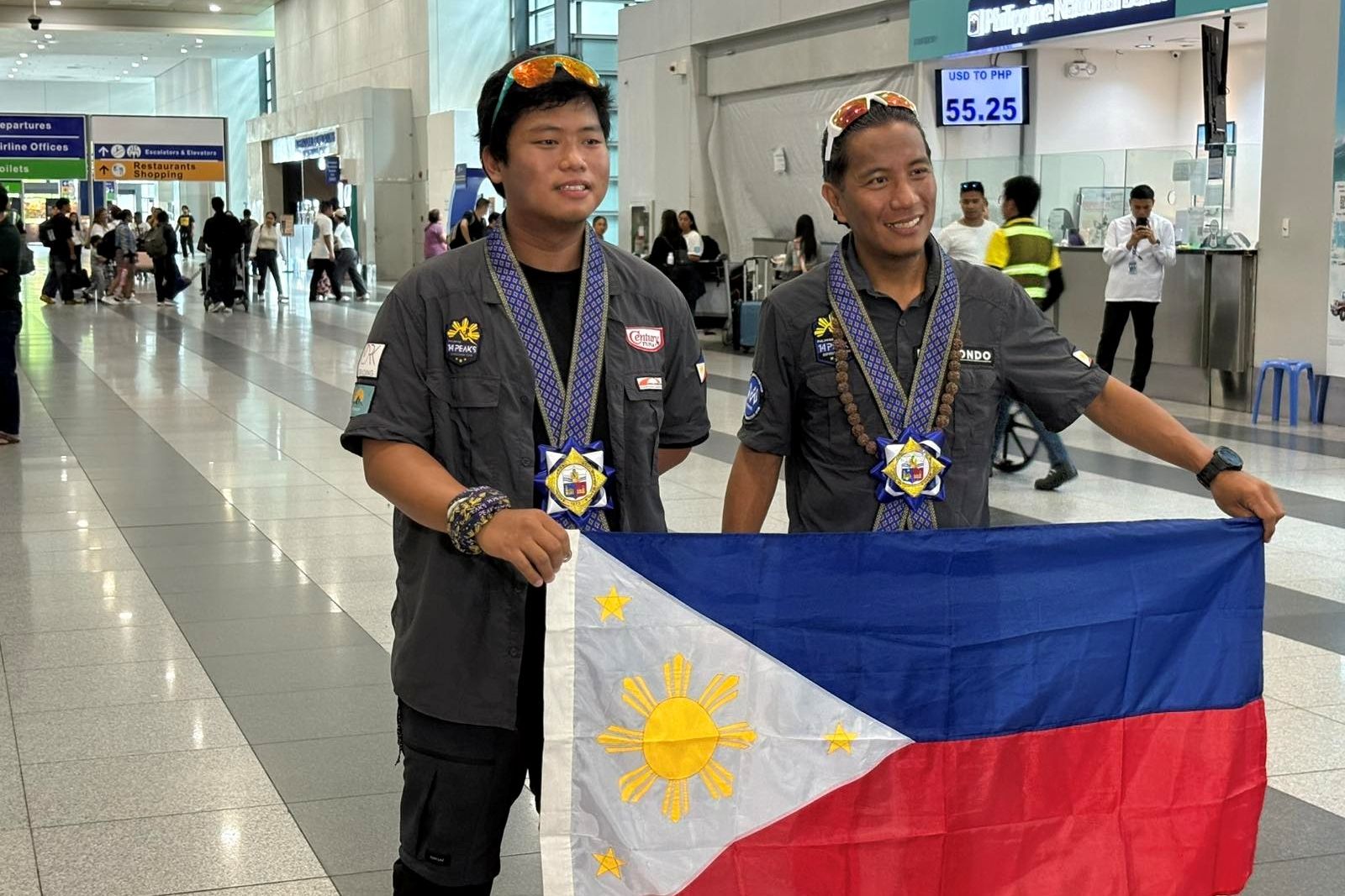 Pinoy climbers back home after reaching Mount Everest summit
