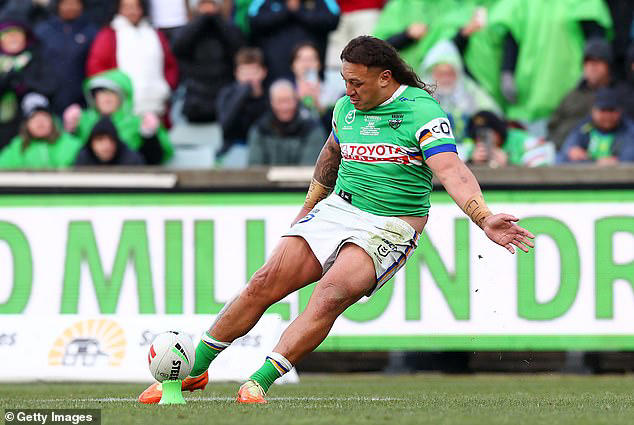 Touching moment footy boss is moved to tears on the touchline after NRL ...