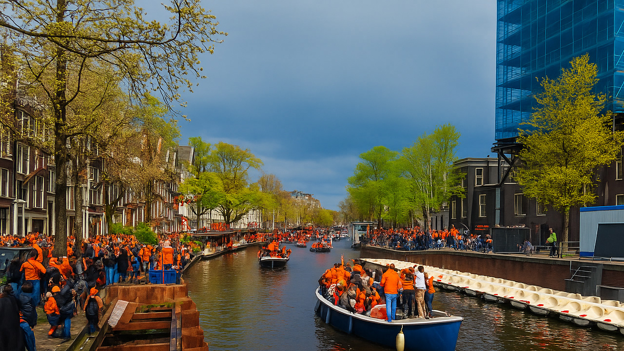 Koningsdag 2025 – Tour a pie en 4K por las celebraciones del Día del ...