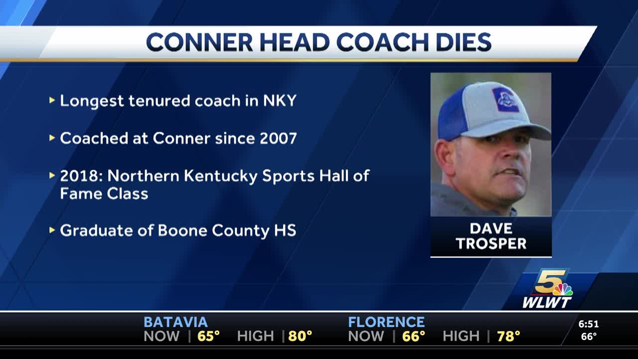 Dave Trosper, Conner football coach, dies at 55