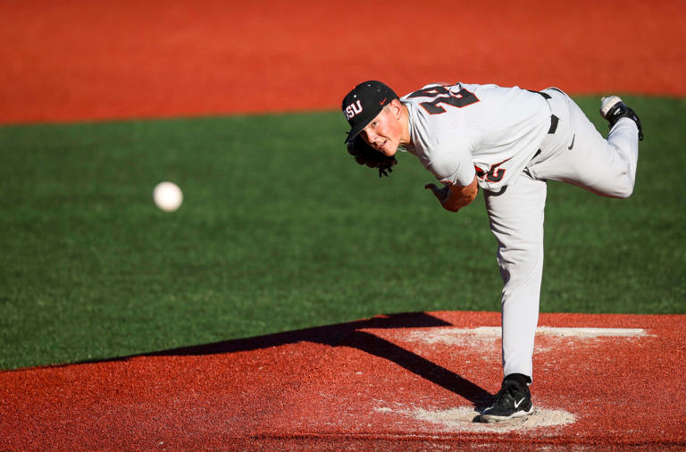 Ethan Kleinschmit's stellar outing not quite enough as Oregon State ...