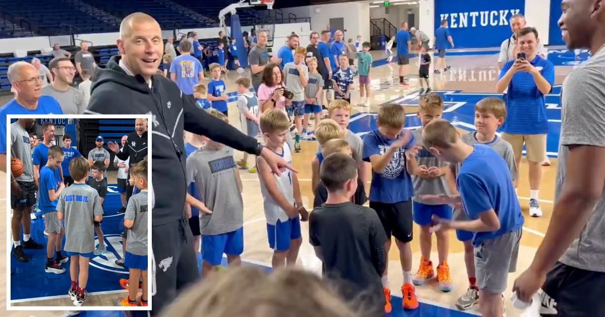 Mark Pope does not allow red socks at Kentucky — and one camper had to ...