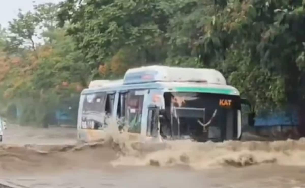 Watch: Pune Road Turns Into 'Wave Pool' After Heavy Rain