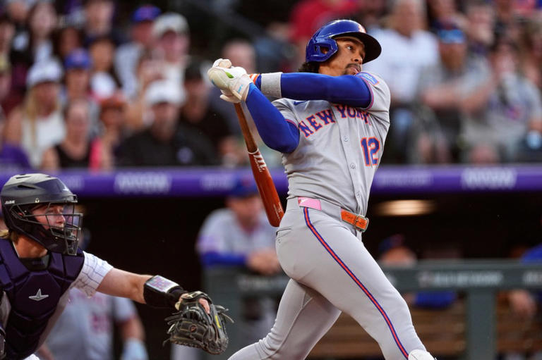 Rookie Ronny Mauricio belts long homer as Mets rip lowly Rockies
