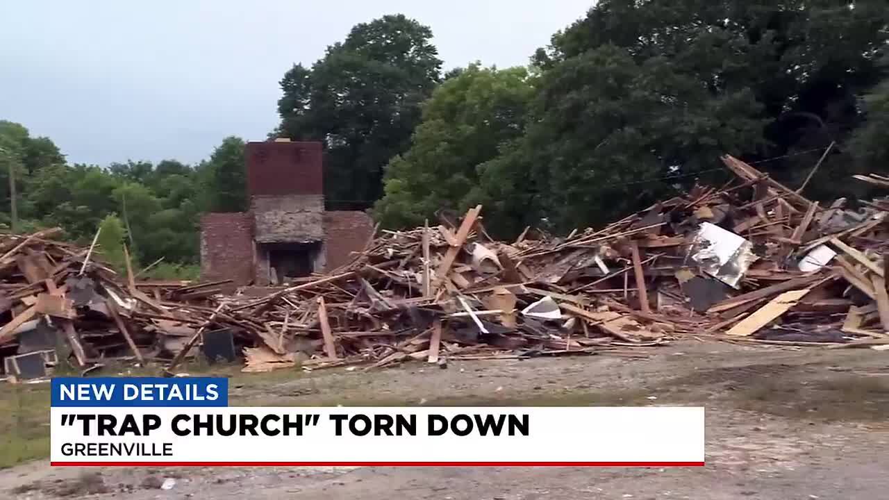 Fire at Greenville ‘Trap Church’ investigated as possible arson